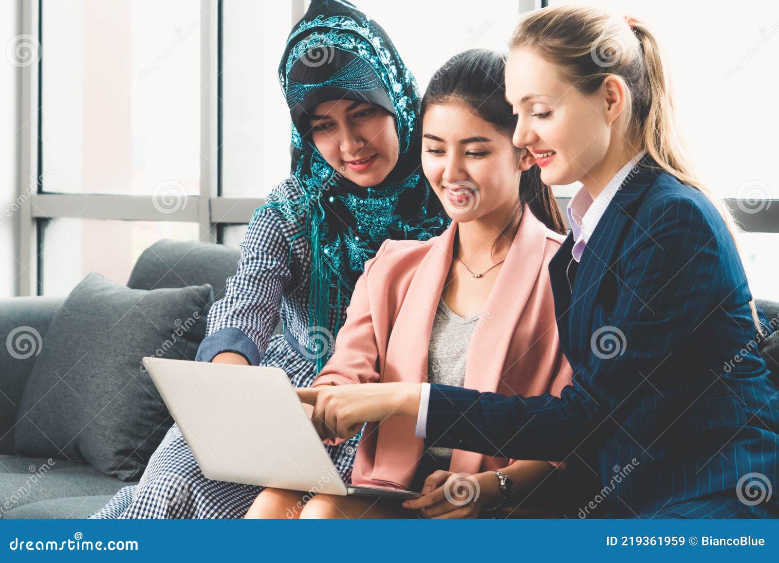 Multicultural Working Group Teamwork. Stock Image - Image of chinese ...