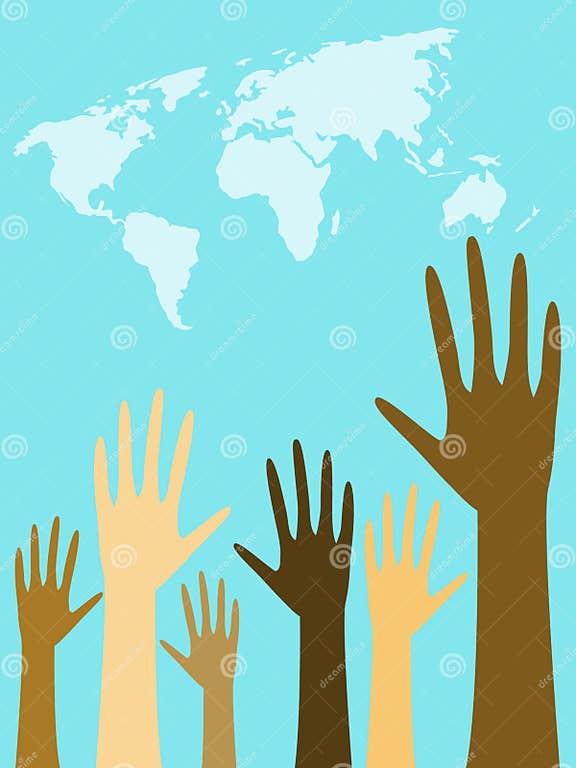 Multiculture stock vector. Illustration of global, earth - 19496103