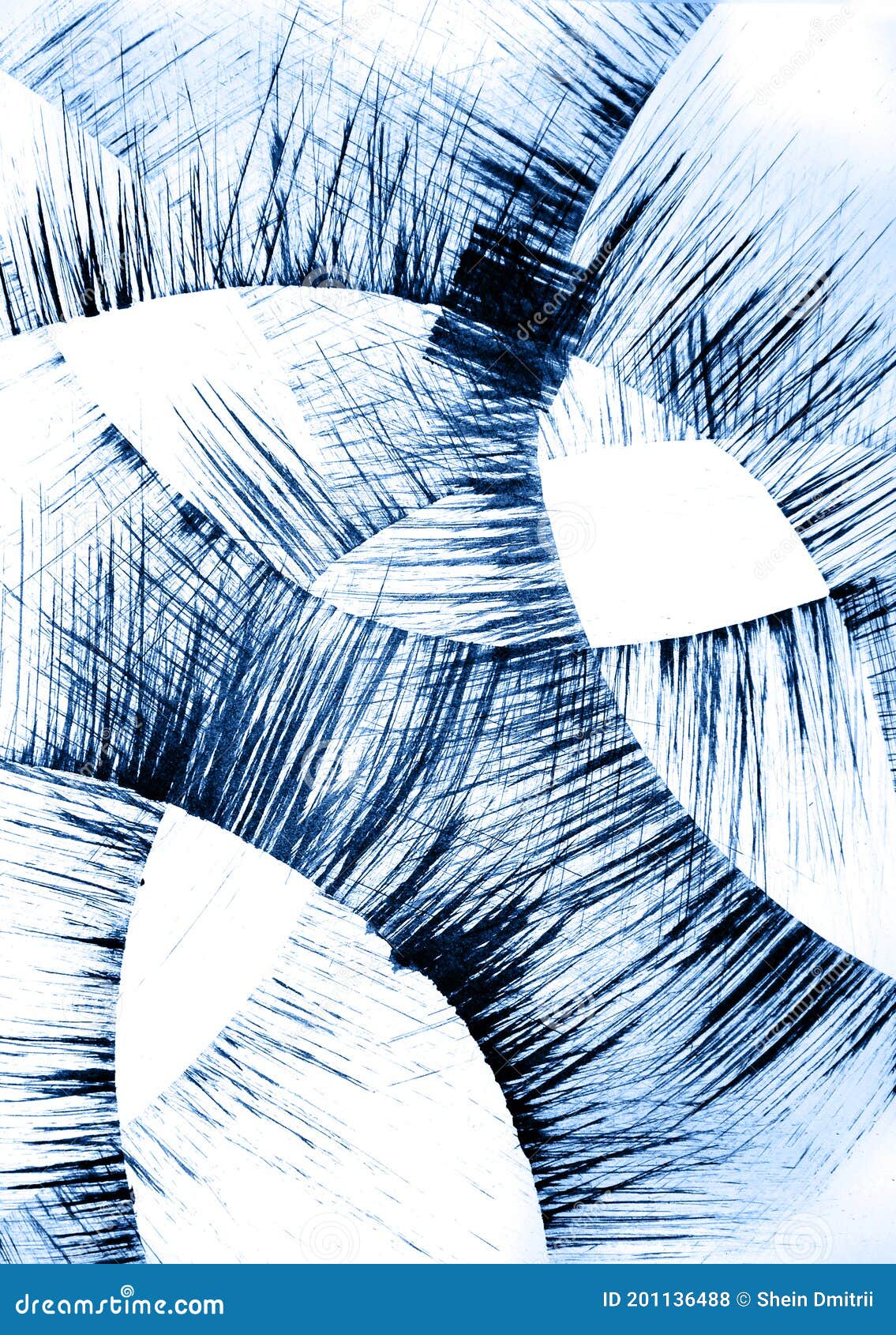 Multidimensional Composition in Abstract Style, Movement of the Wheel ...