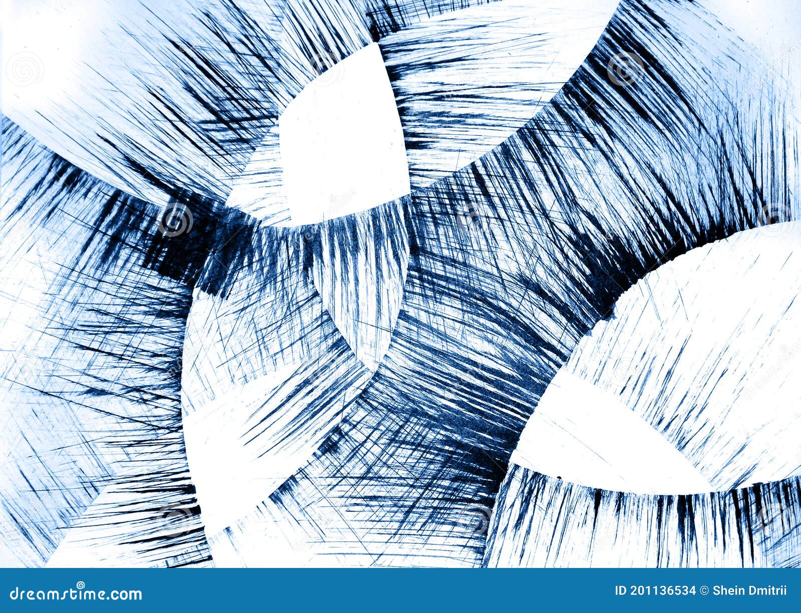 Multidimensional Composition in Abstract Style, Movement of the Wheel ...