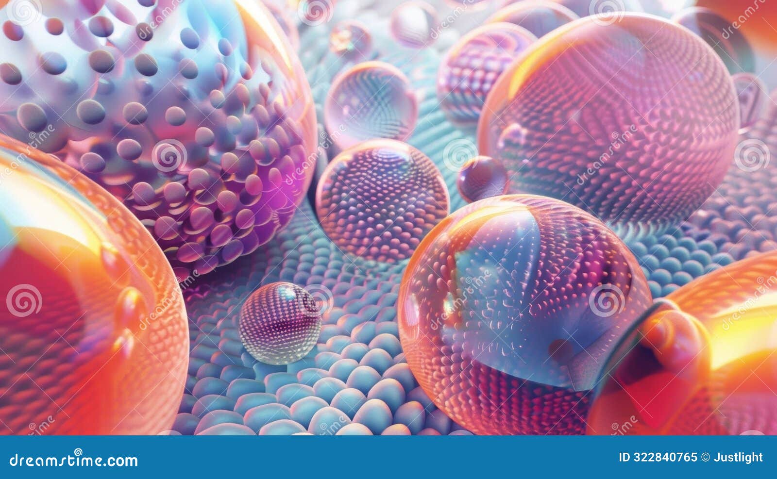 Multidimensional Spheres with Intricate Gradients of Color Allowing for ...