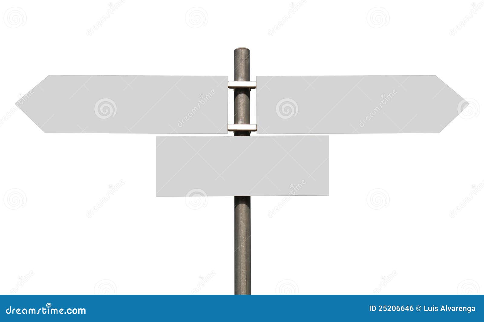 Multidirectional sign stock photo. Image of directional - 25206646