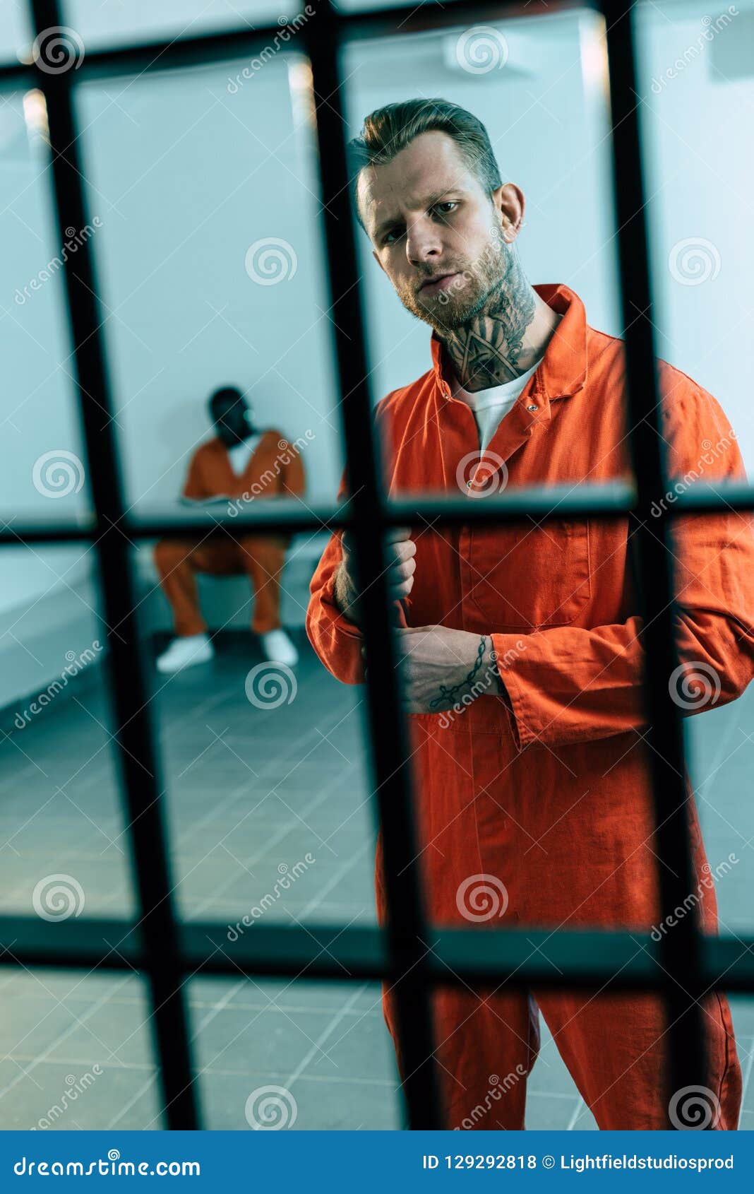 Multiethnic Criminals in Prison Cell Behind Stock Photo - Image of ... Multiethnic Criminals in Prison Cell Behind Stock Photo - Image of ...