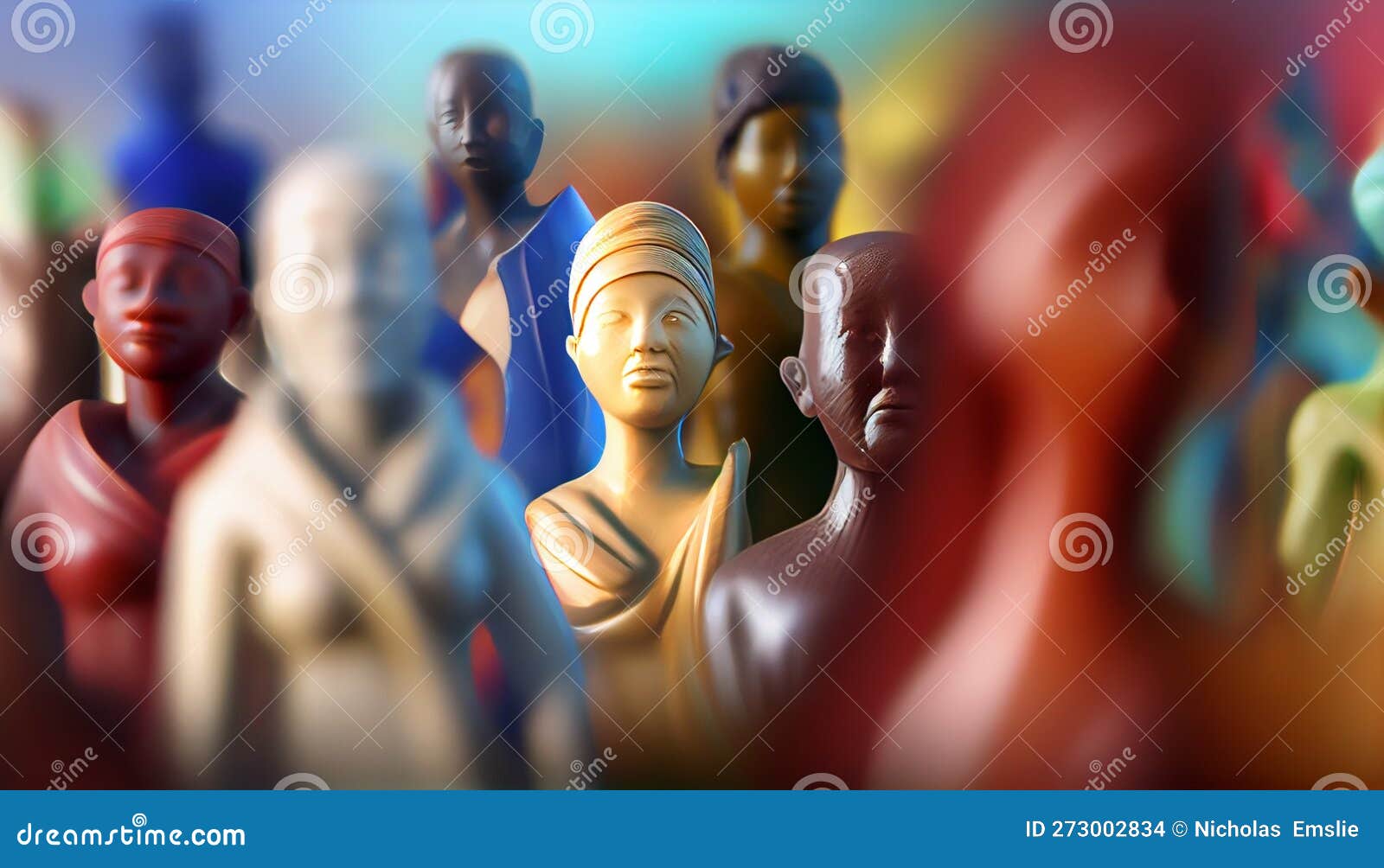 Multiethnic Culturally Diverse Background Wallpaper Stock Illustration ...