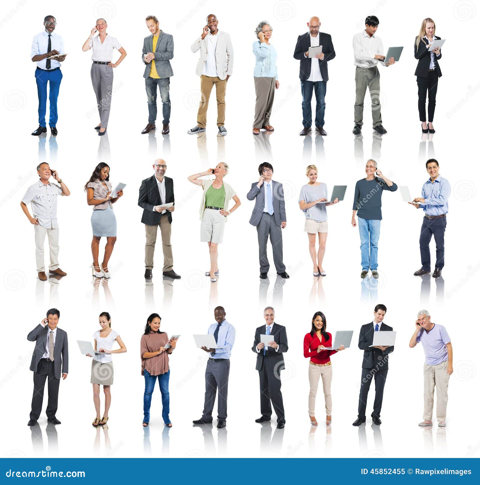 Multiethnic Group of People with Digital Devices Stock Image - Image of ... Multiethnic Group of People with Digital Devices Stock Image - Image of ...
