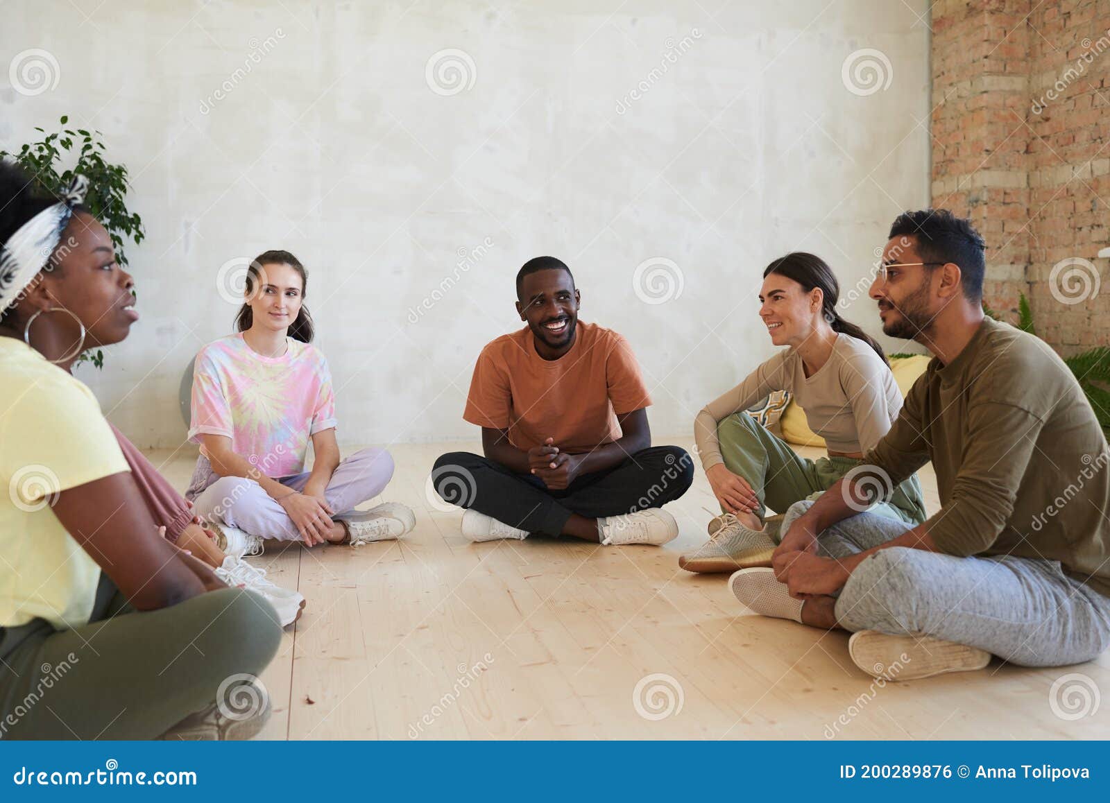 People at therapy class stock photo. Image of teamwork - 200289876
