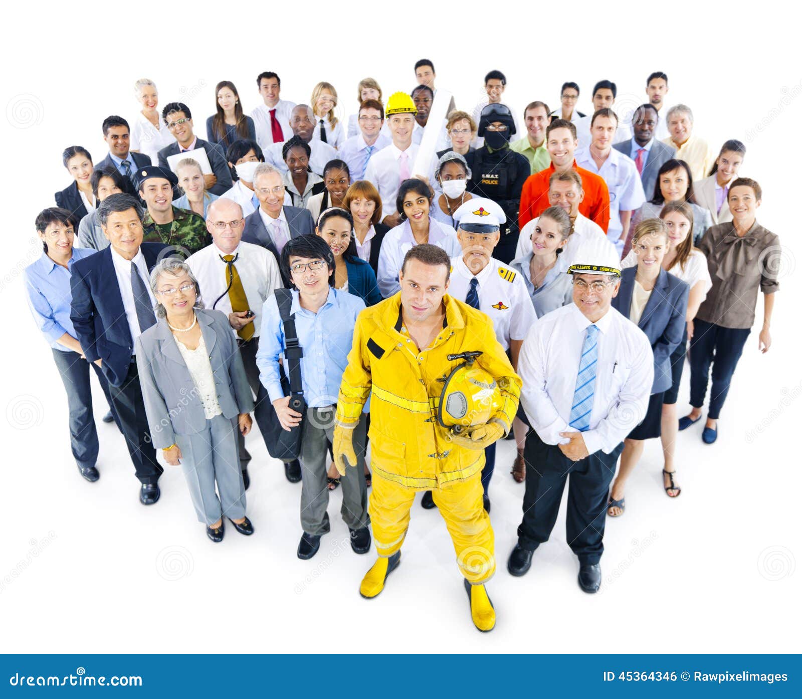 Multiethnic Group of Professional Occupation People Stock Photo - Image ...