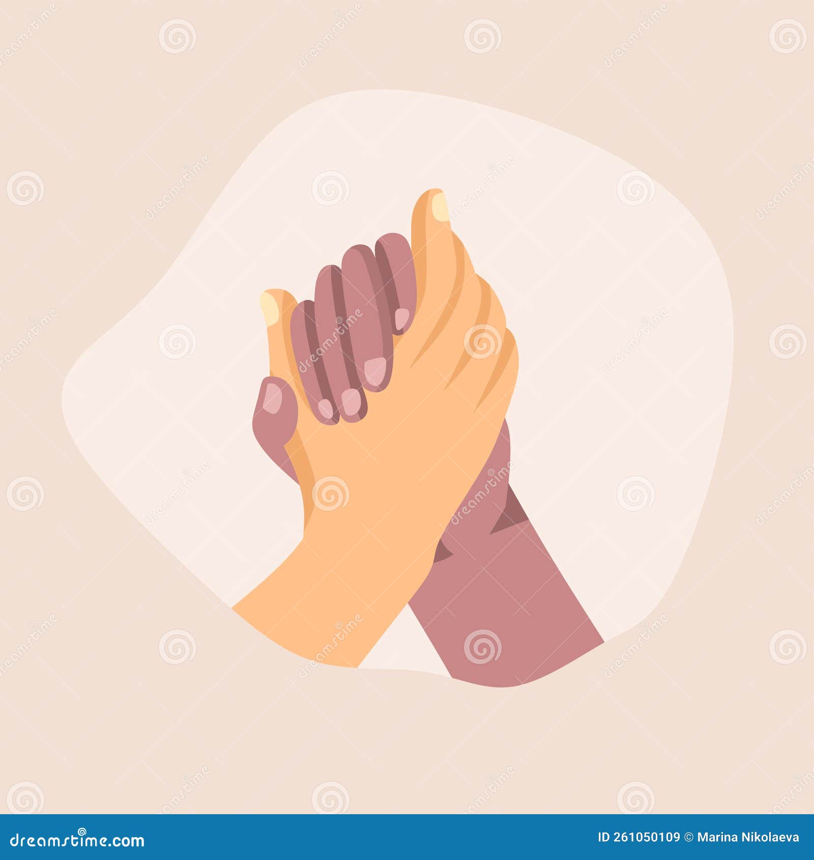 Multiethnic Hands Holding A Person In A Wheelchair, People. Inclusion ...