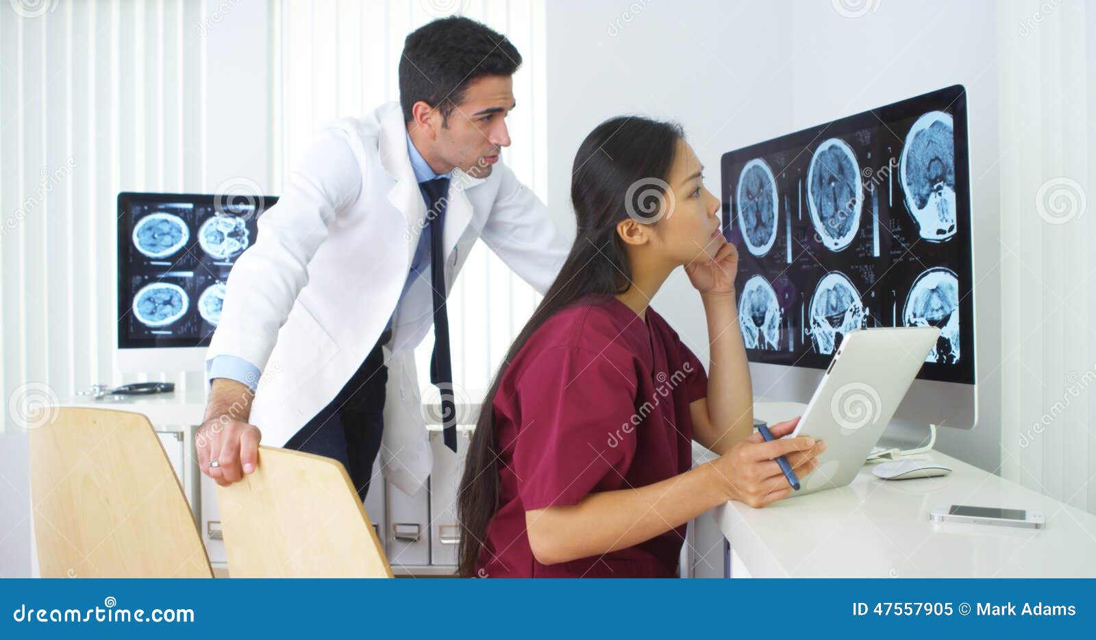 Multiethnic Medical Research Team Working at Desk Stock Image - Image ... Multiethnic Medical Research Team Working at Desk Stock Image - Image ...