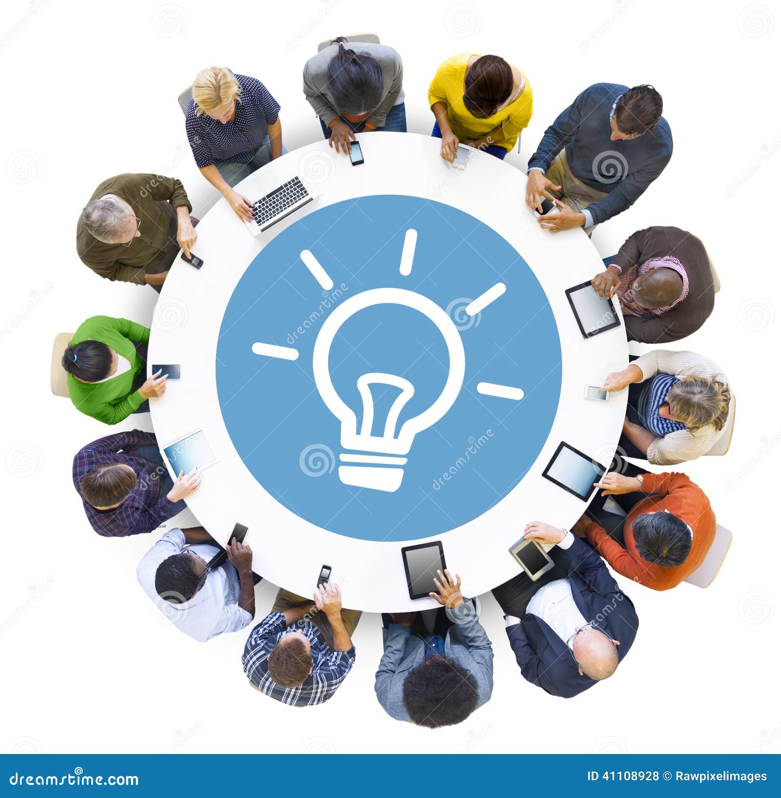 Multiethnic People Social Networking with Innovation Concepts Stock ...