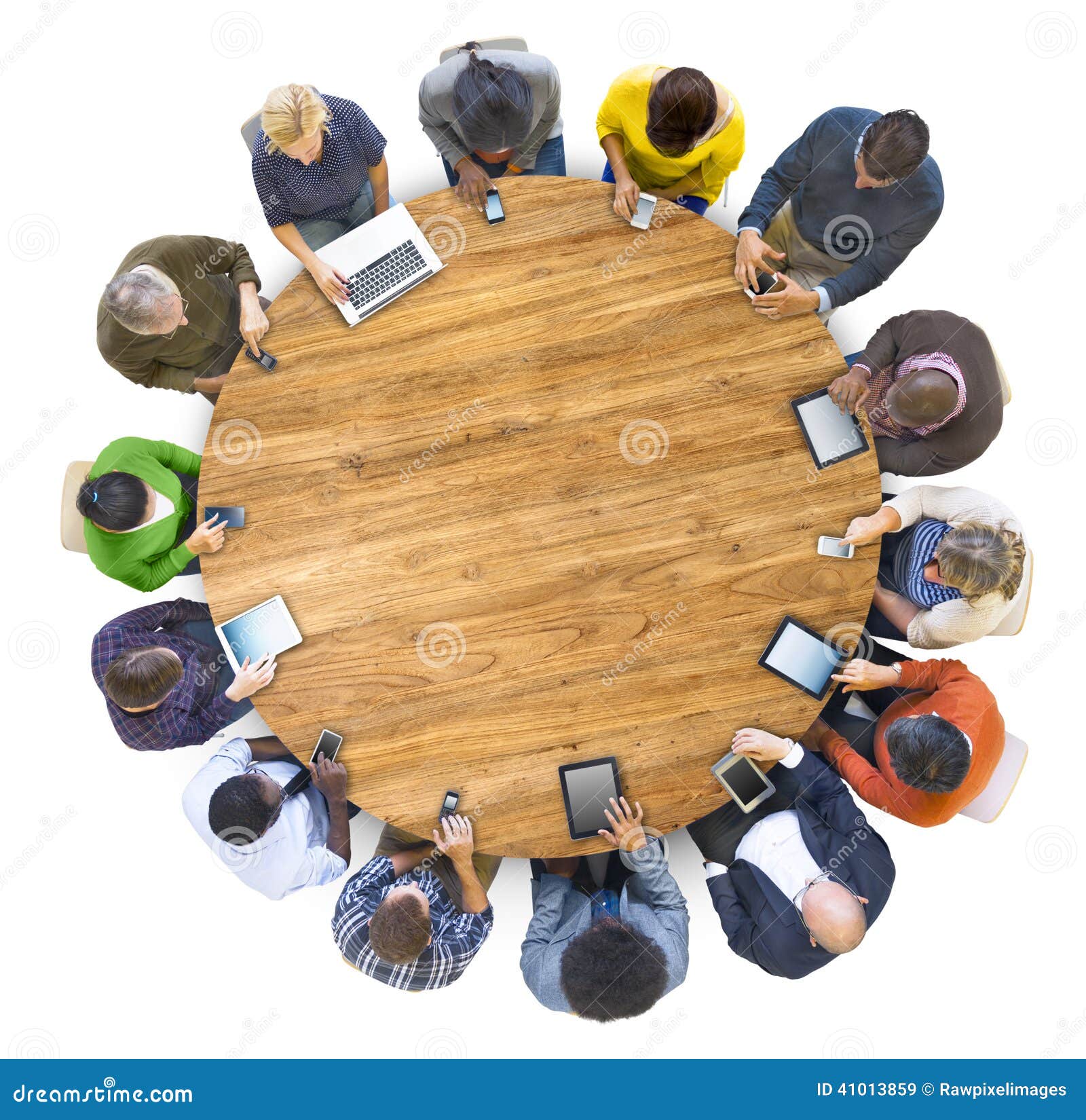 Multiethnic People Social Networking Together Stock Image - Image of ...