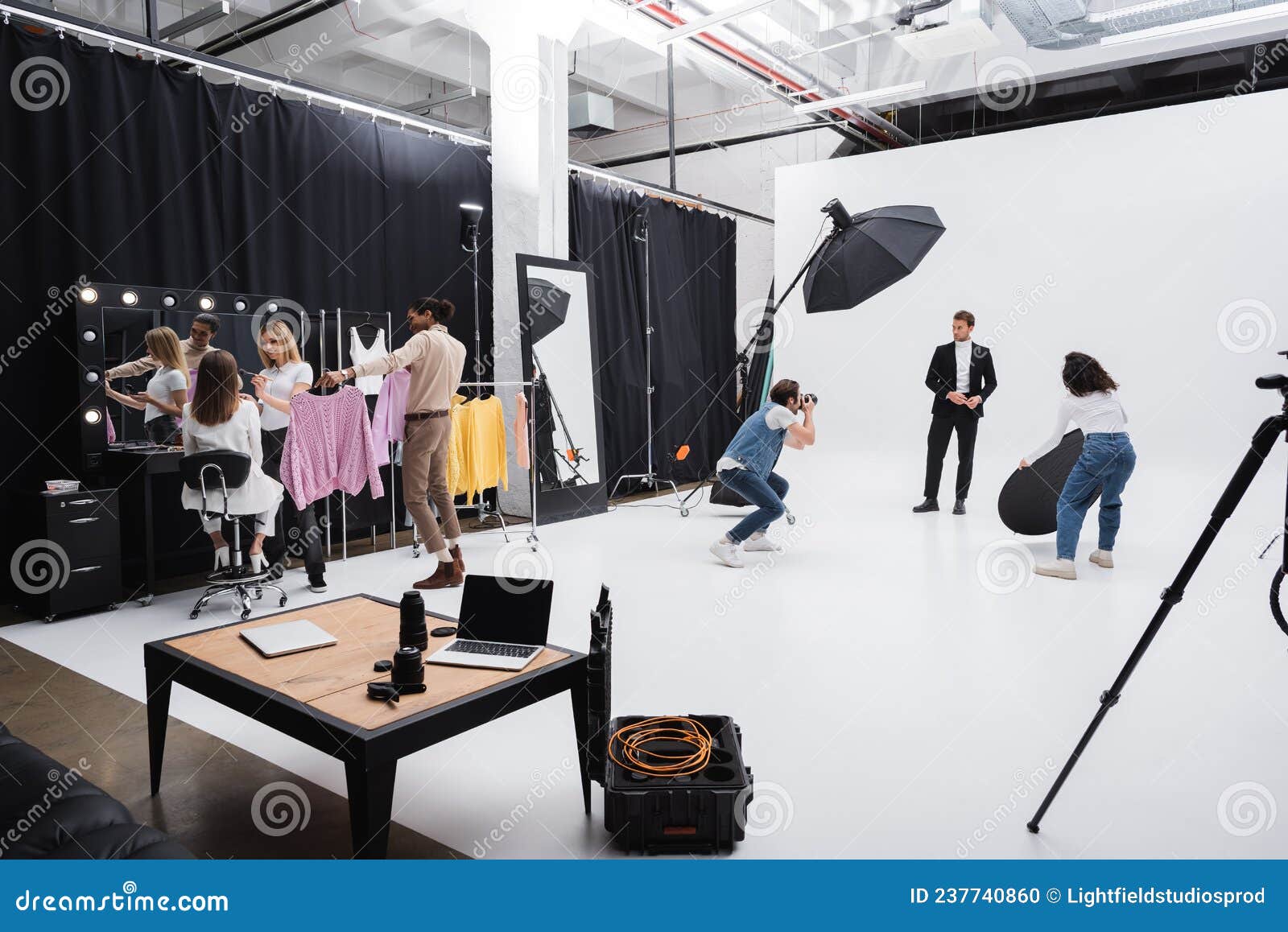 Professional Models Showing Nice Poses While Promoting Clothes Royalty ...