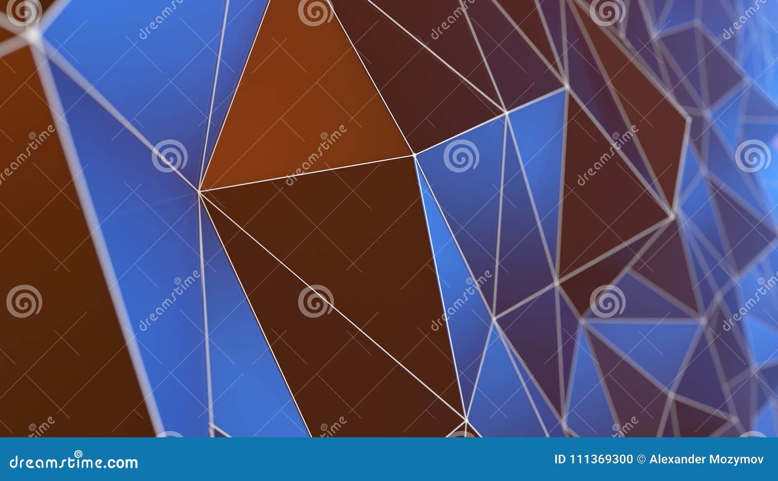 Geometric Polygons with a Mesh Grid Abstract Background Stock ...