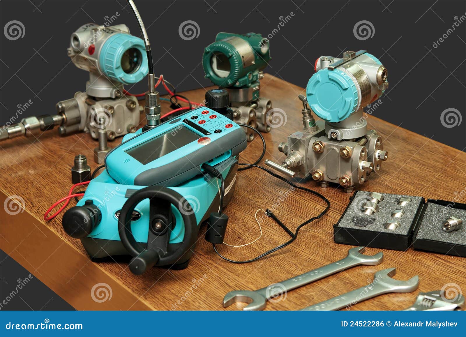 Multifunction Calibrator. stock photo. Image of metal - 24522286