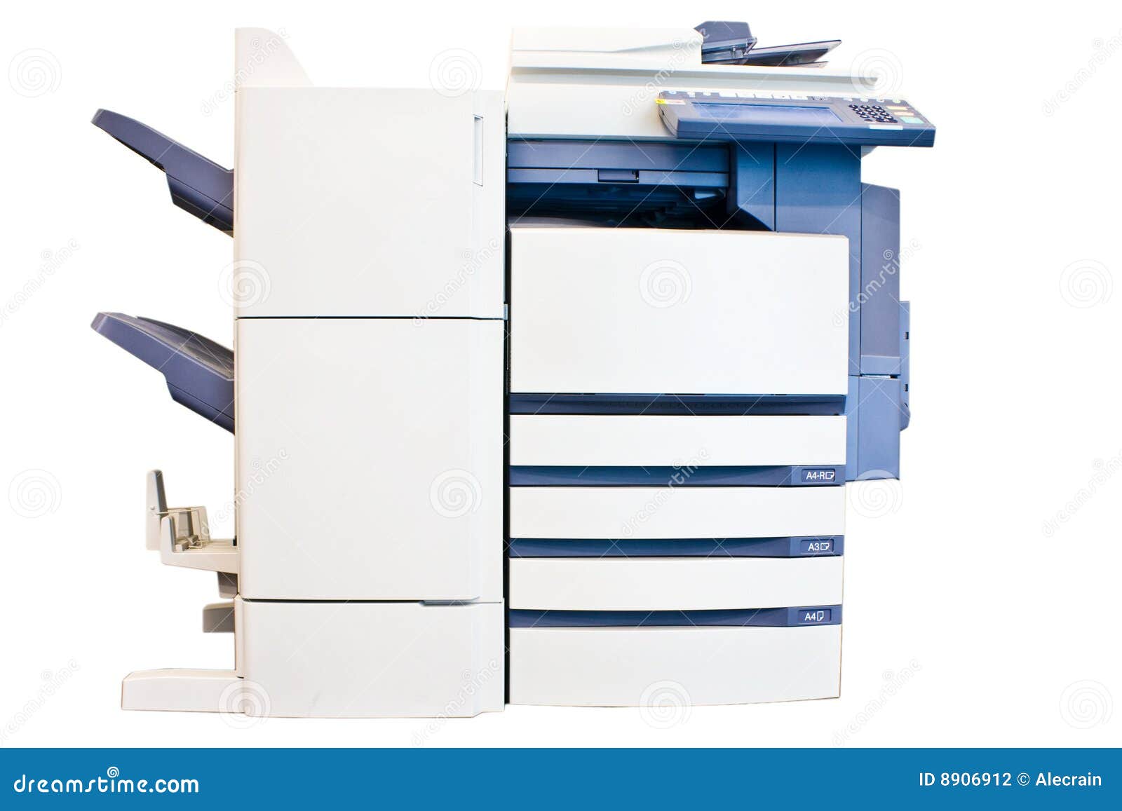 Multifunction copier stock photo. Image of copier, white - 8906912