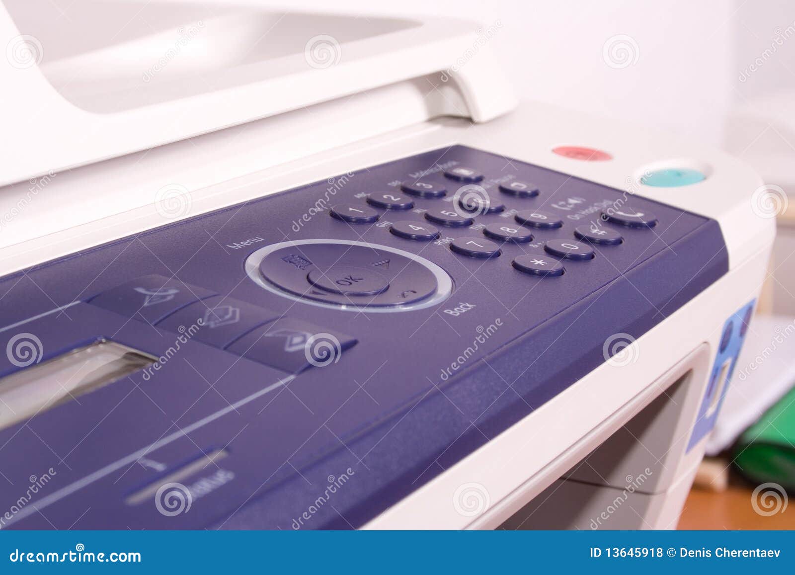 Multifunction machine stock photo. Image of document - 13645918