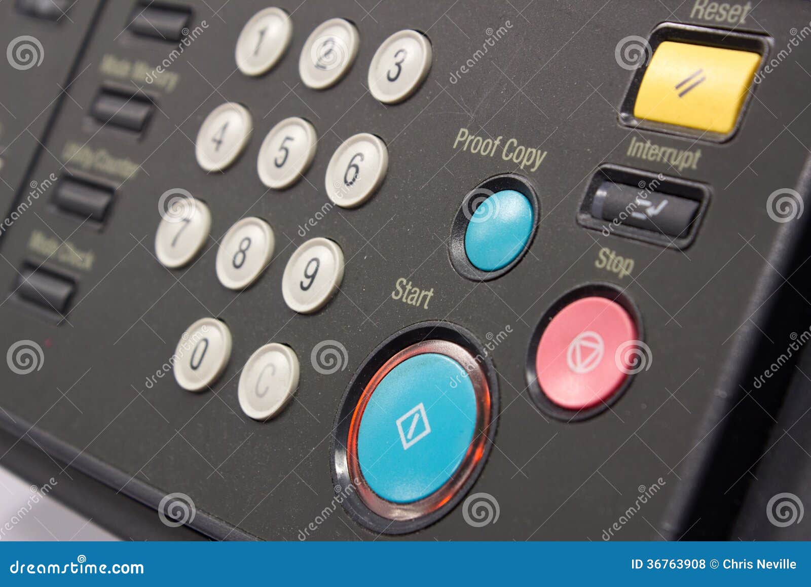 Multifunction Office Printer Stock Photo - Image of expertise, concepts ...