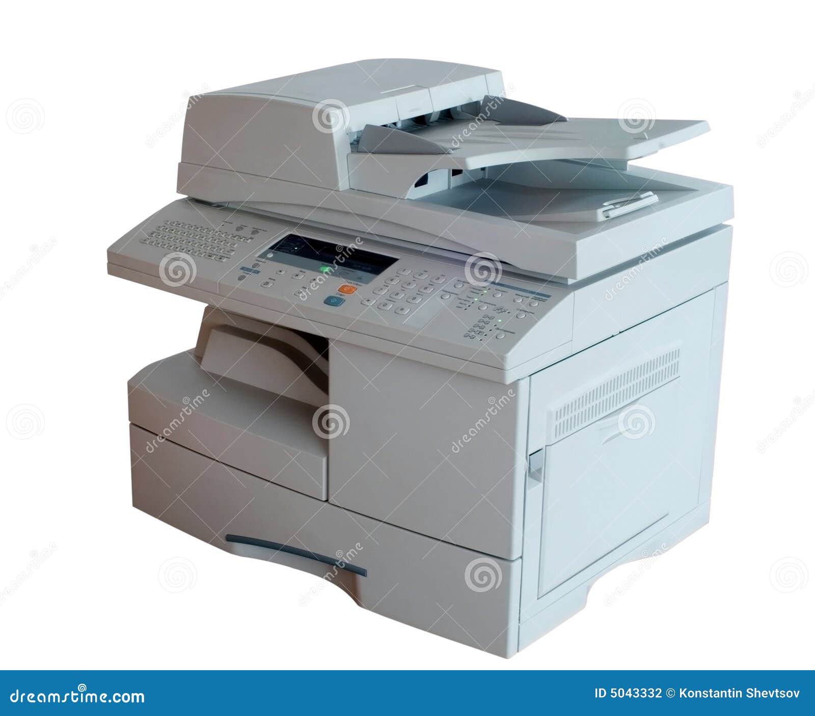 Multifunction printer stock photo. Image of copy, facsimile - 5043332