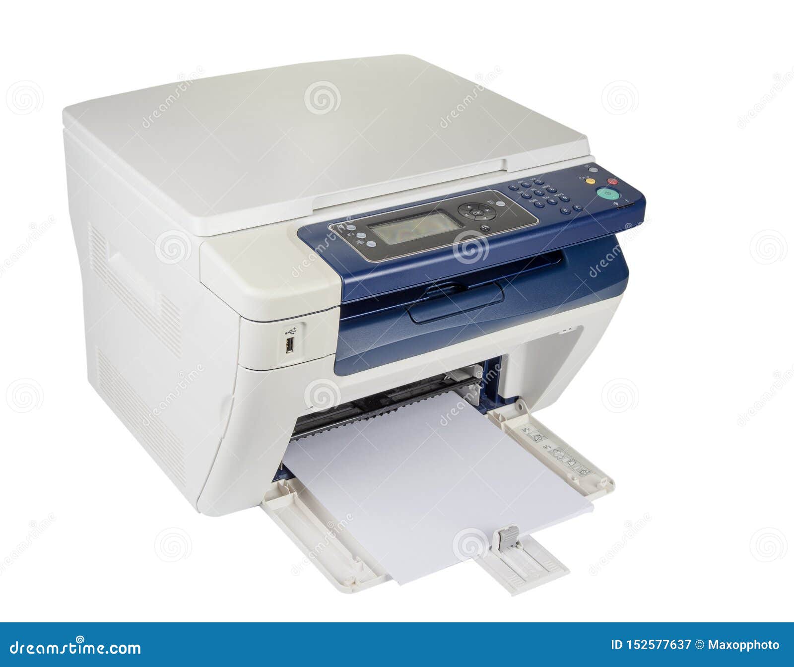 Multifunction Printer for Printing Scanning and Copying Stock Image ...