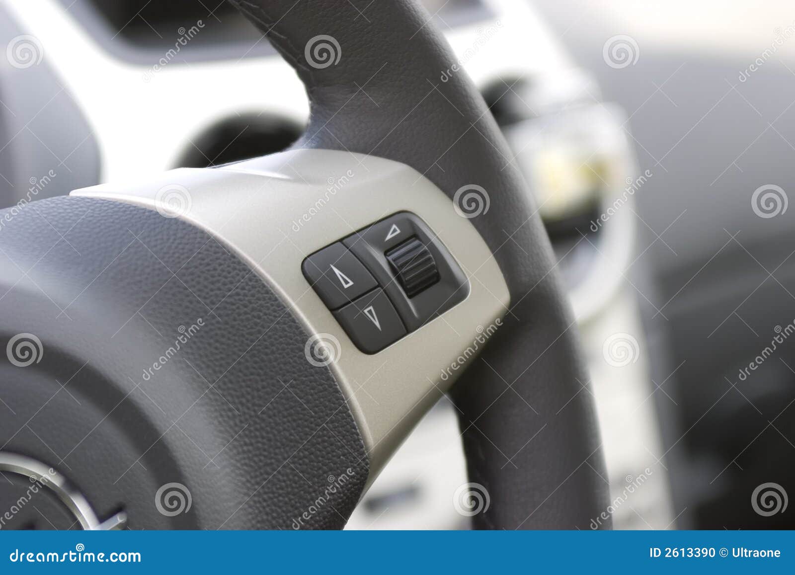 Multifunction Steering Wheel. Stock Photo - Image of drive, modern: 2613390