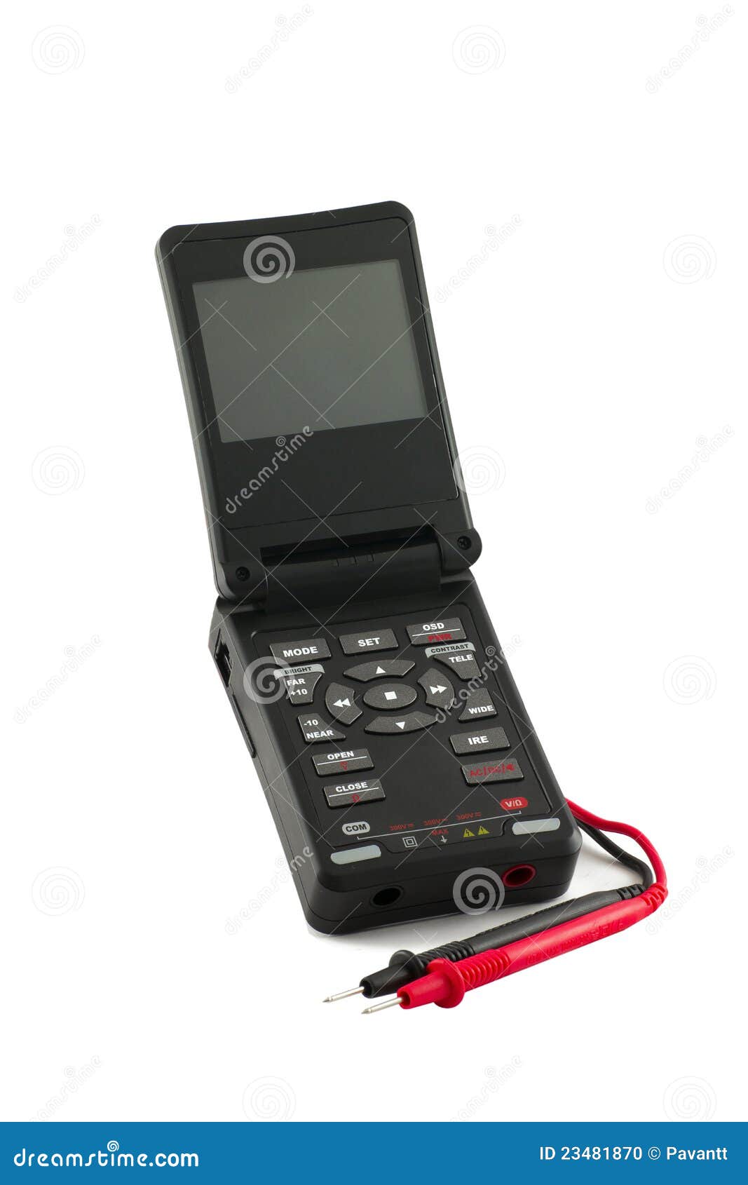 Multifunctional Measuring Instrument Stock Photo - Image of monitor ...