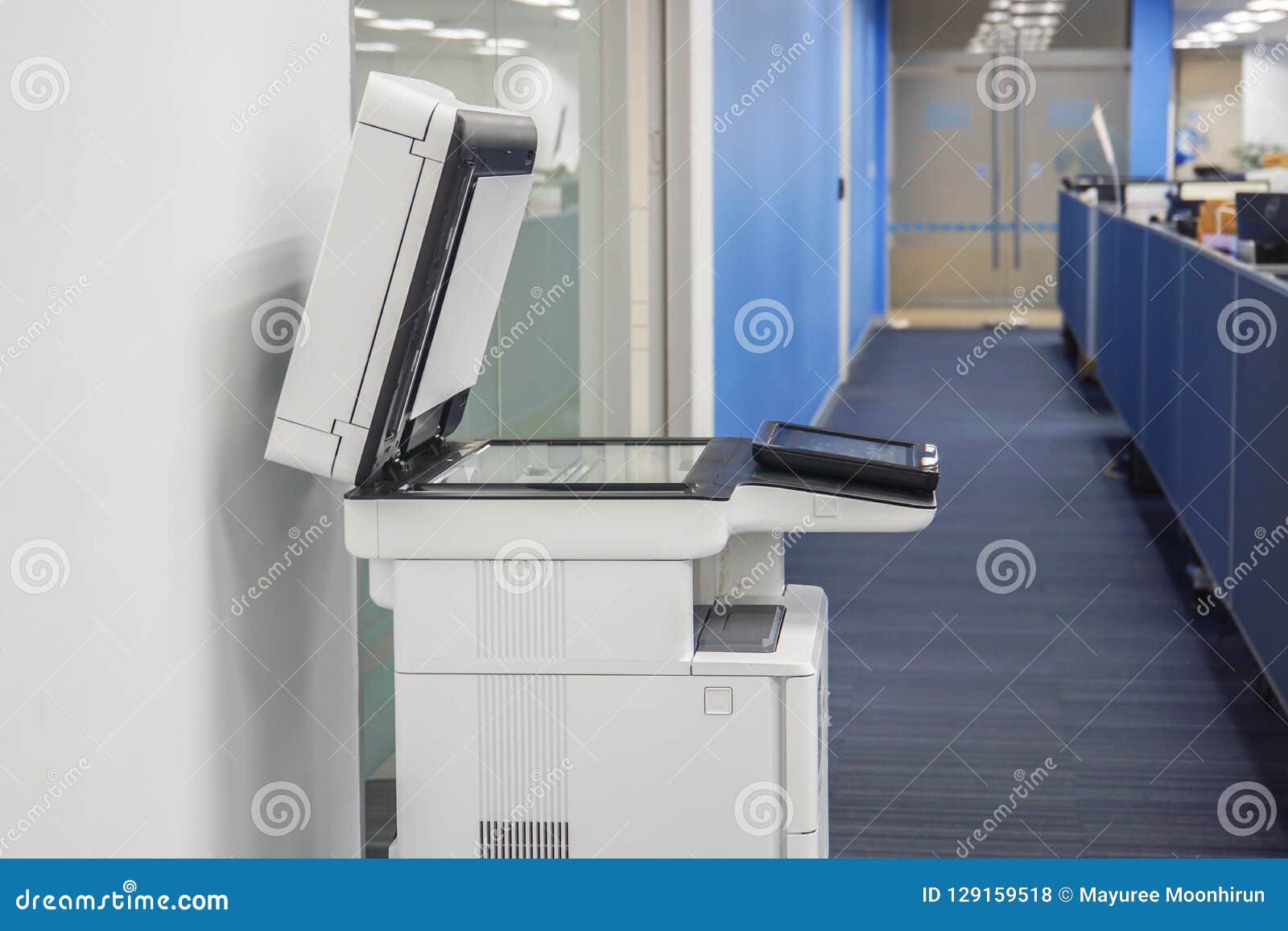 Multifunctional Office Laser Printer For Use In Scanning And Printing ...