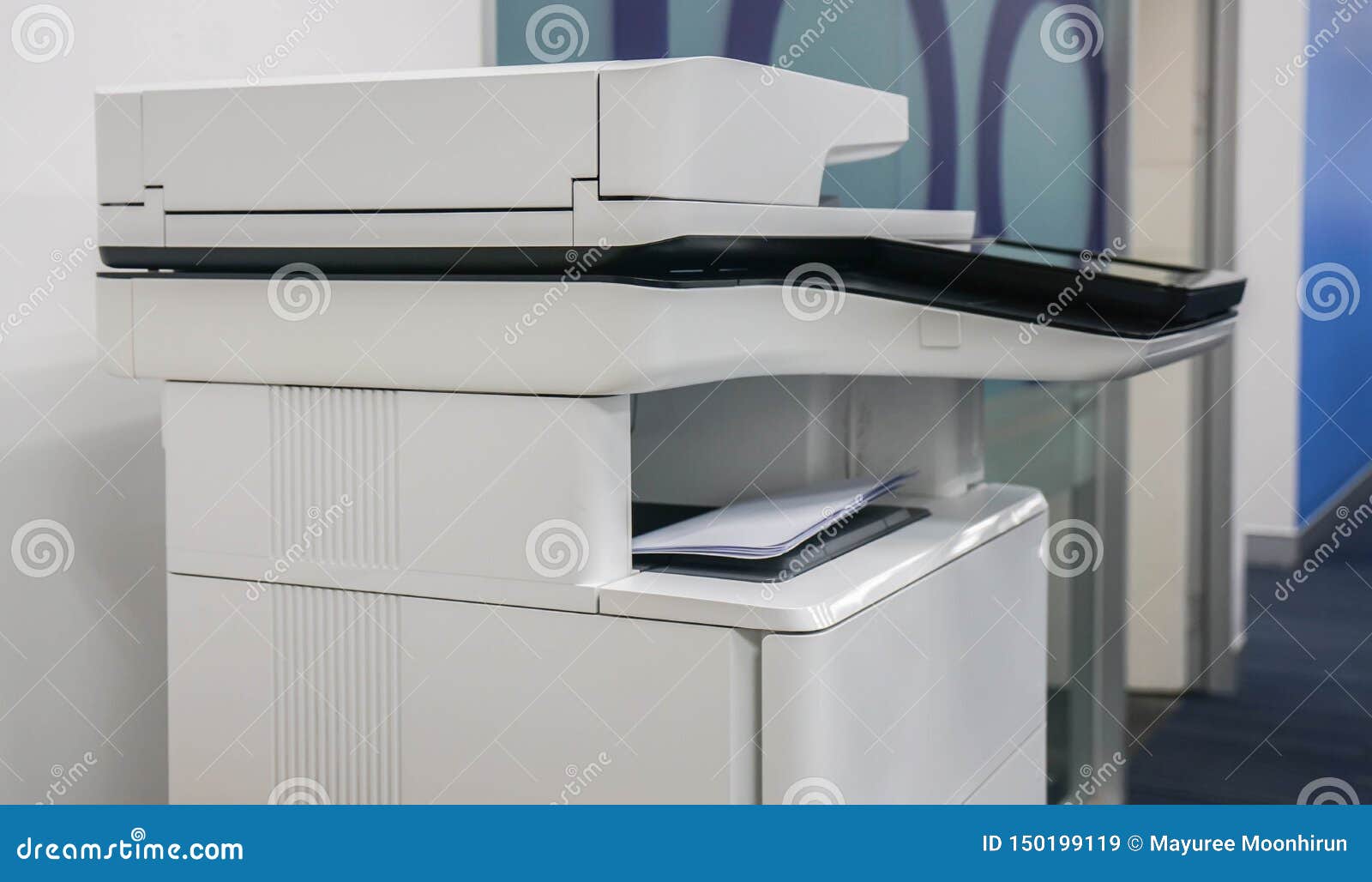 Multifunctional Office Printer for in Scanning Printing Documents at ...
