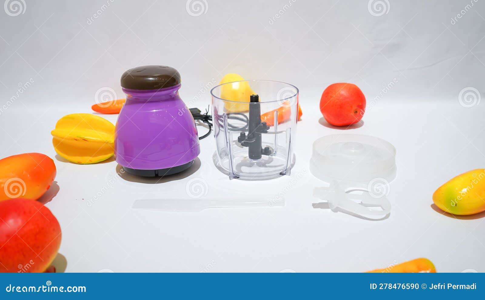 Multifunctional Purple Mini Capsule Blender Stock Photo - Image of ...