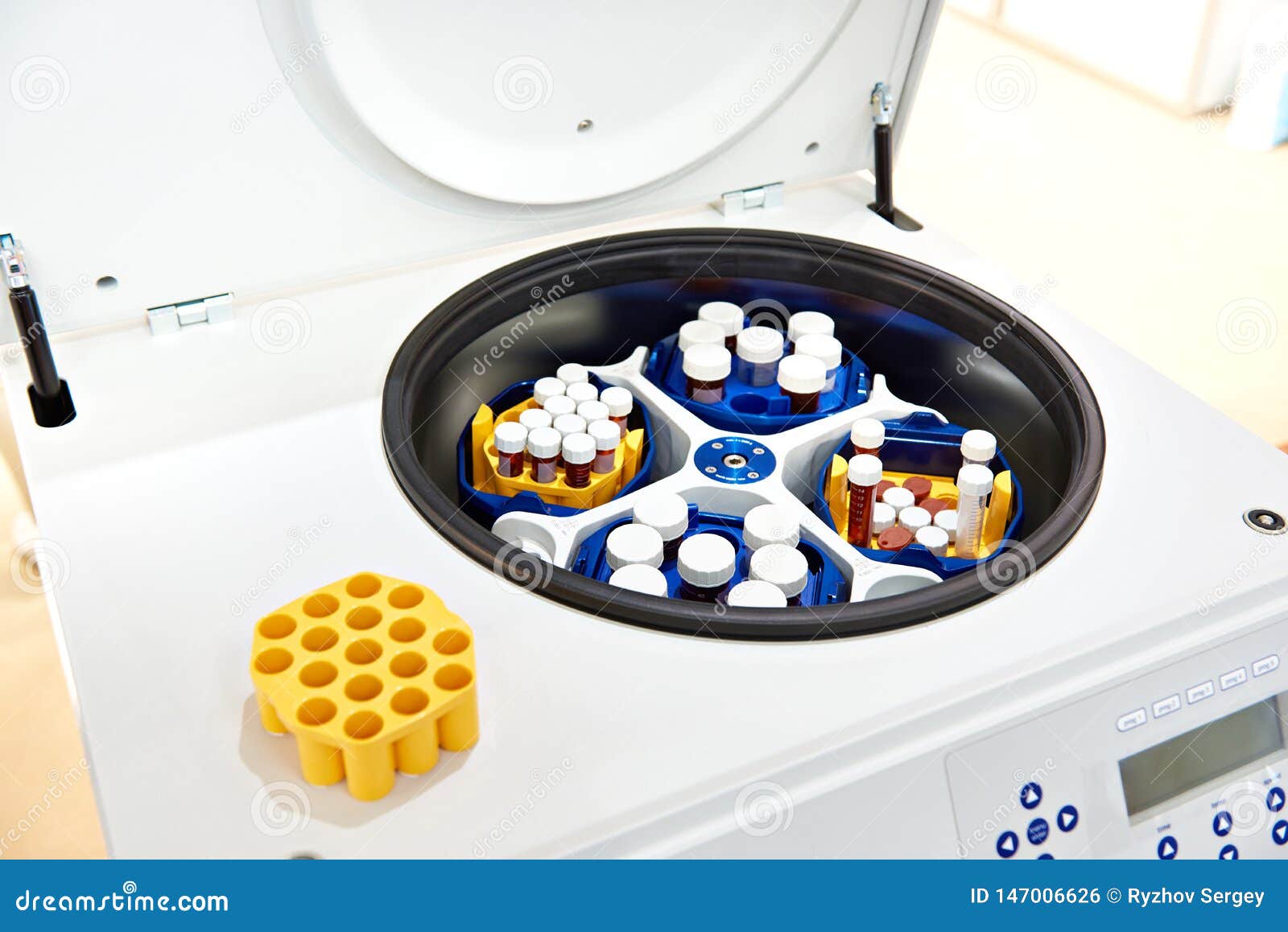 Multifunctional Tabletop Centrifuge Stock Photo - Image of ...