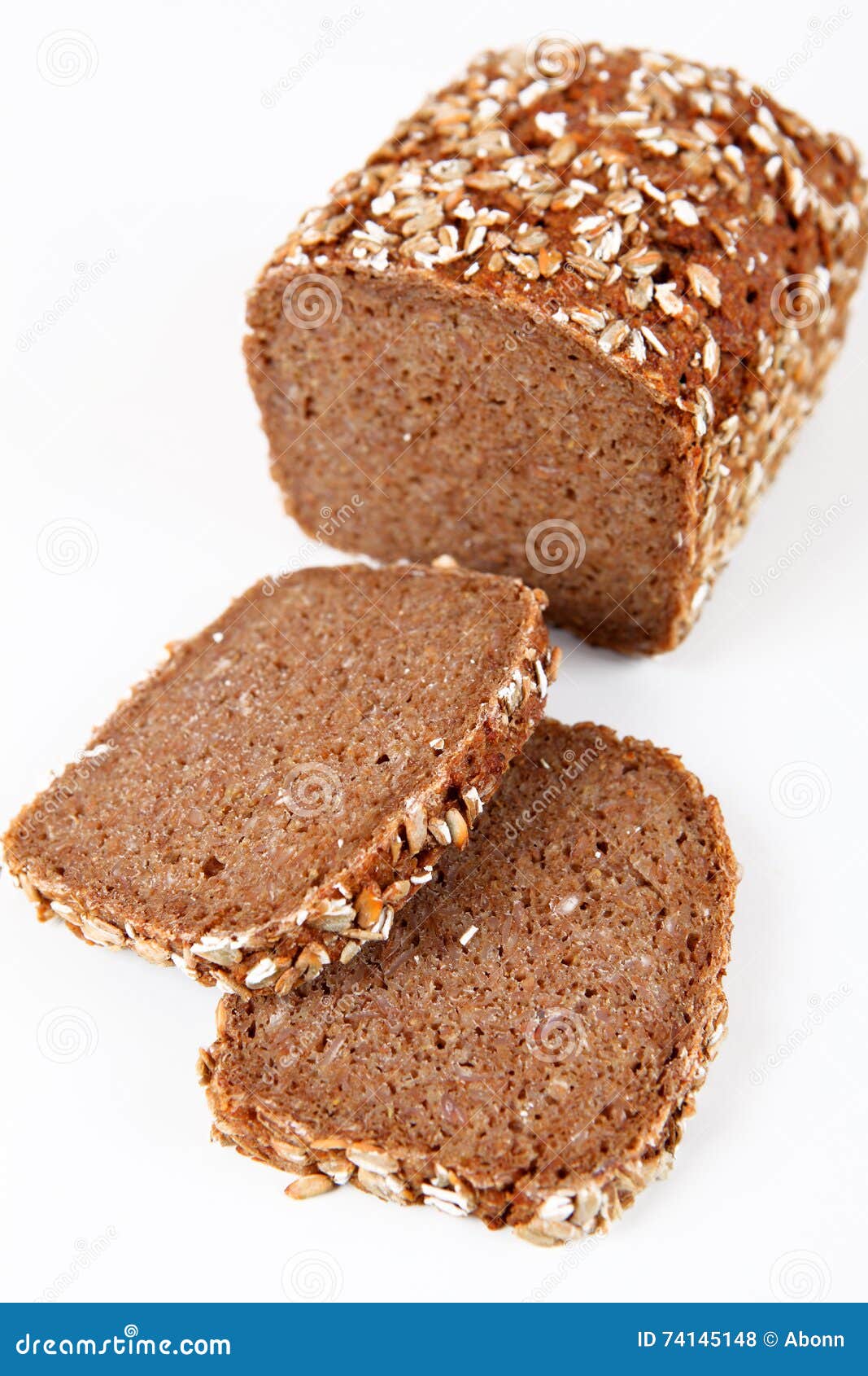 Multigrain bread stock photo. Image of natural, multigrain - 74145148