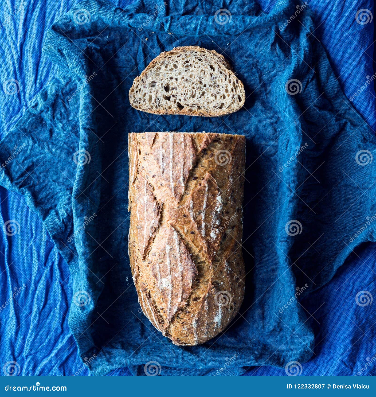 Multigrain bread stock image. Image of bread, bakery - 122332807