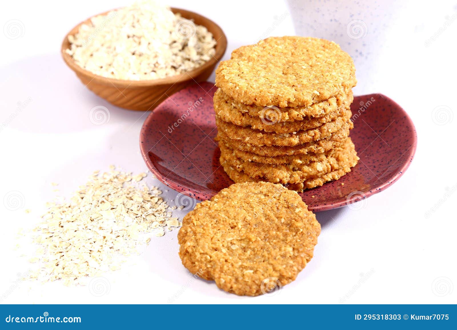 Multigrain Cookies, Home Made Cookies Stock Image - Image of grain ...