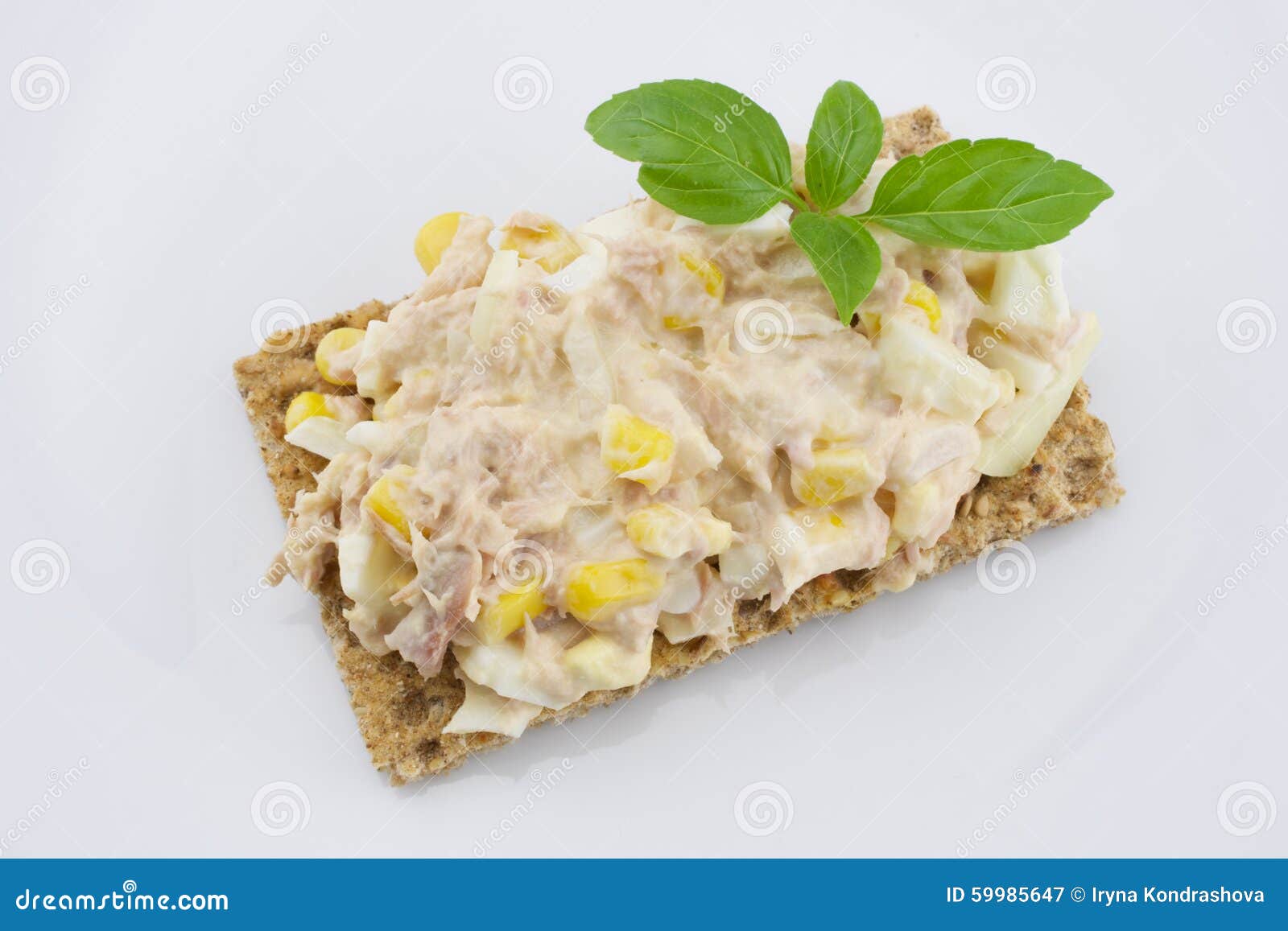 Multigrain crispbread stock image. Image of delicious - 59985647