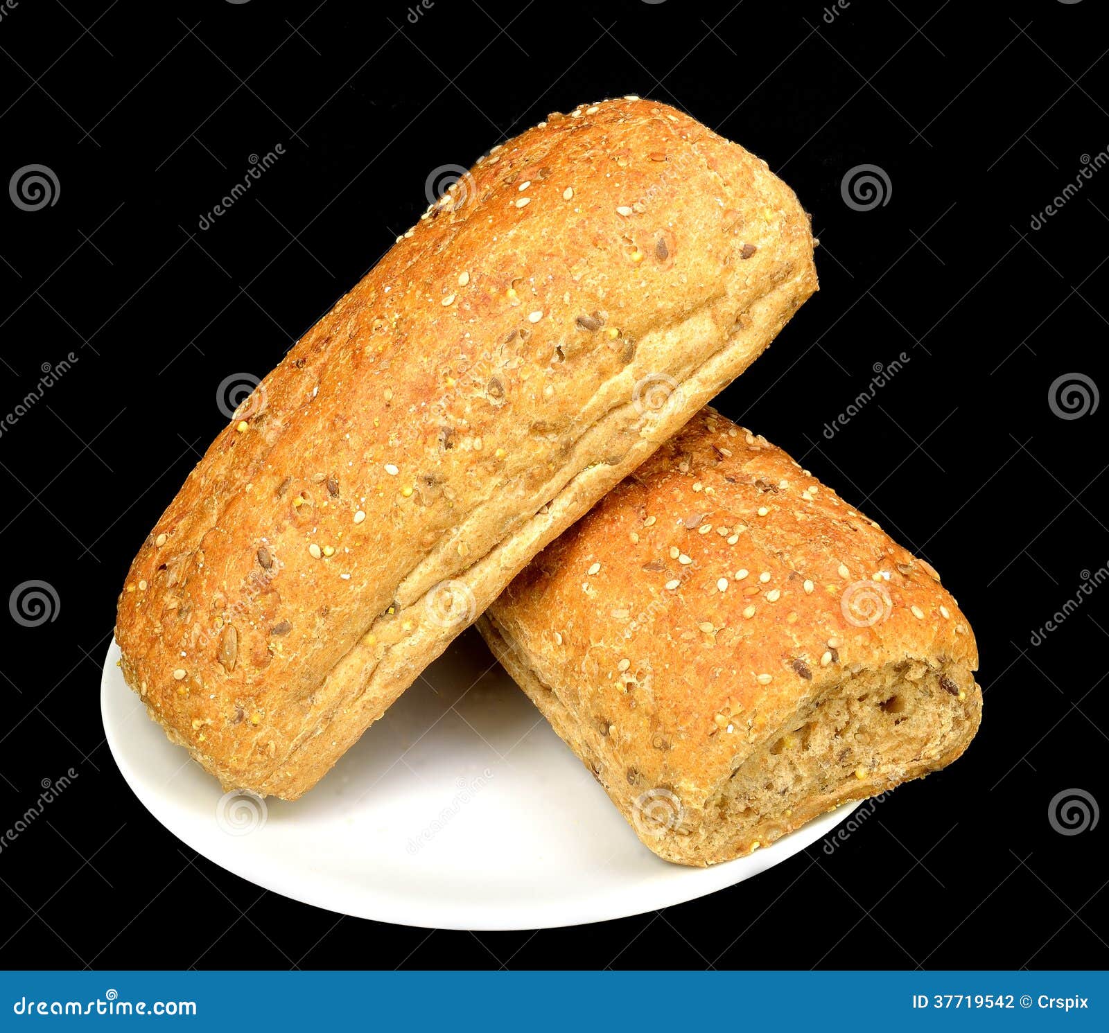 Multigrain rolls stock photo. Image of background, cuisine - 37719542