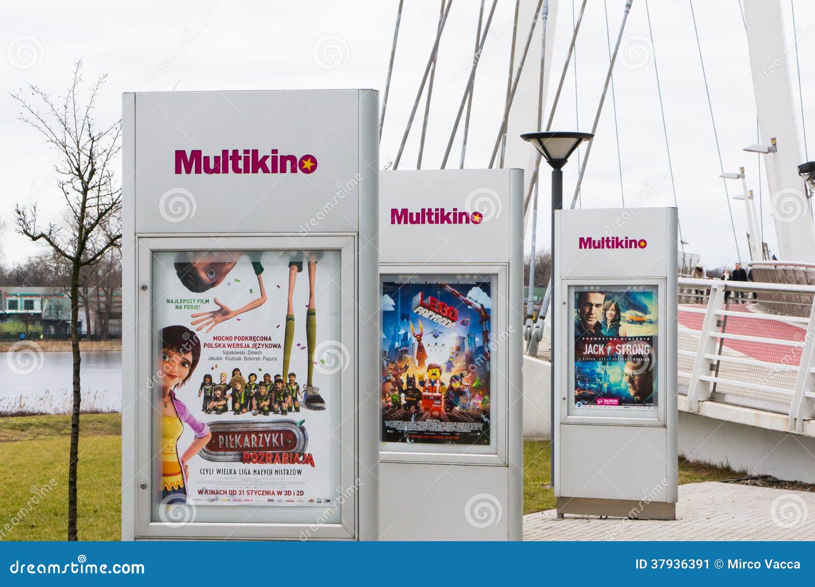 Multikino movies editorial photo. Image of advertisement - 37936391