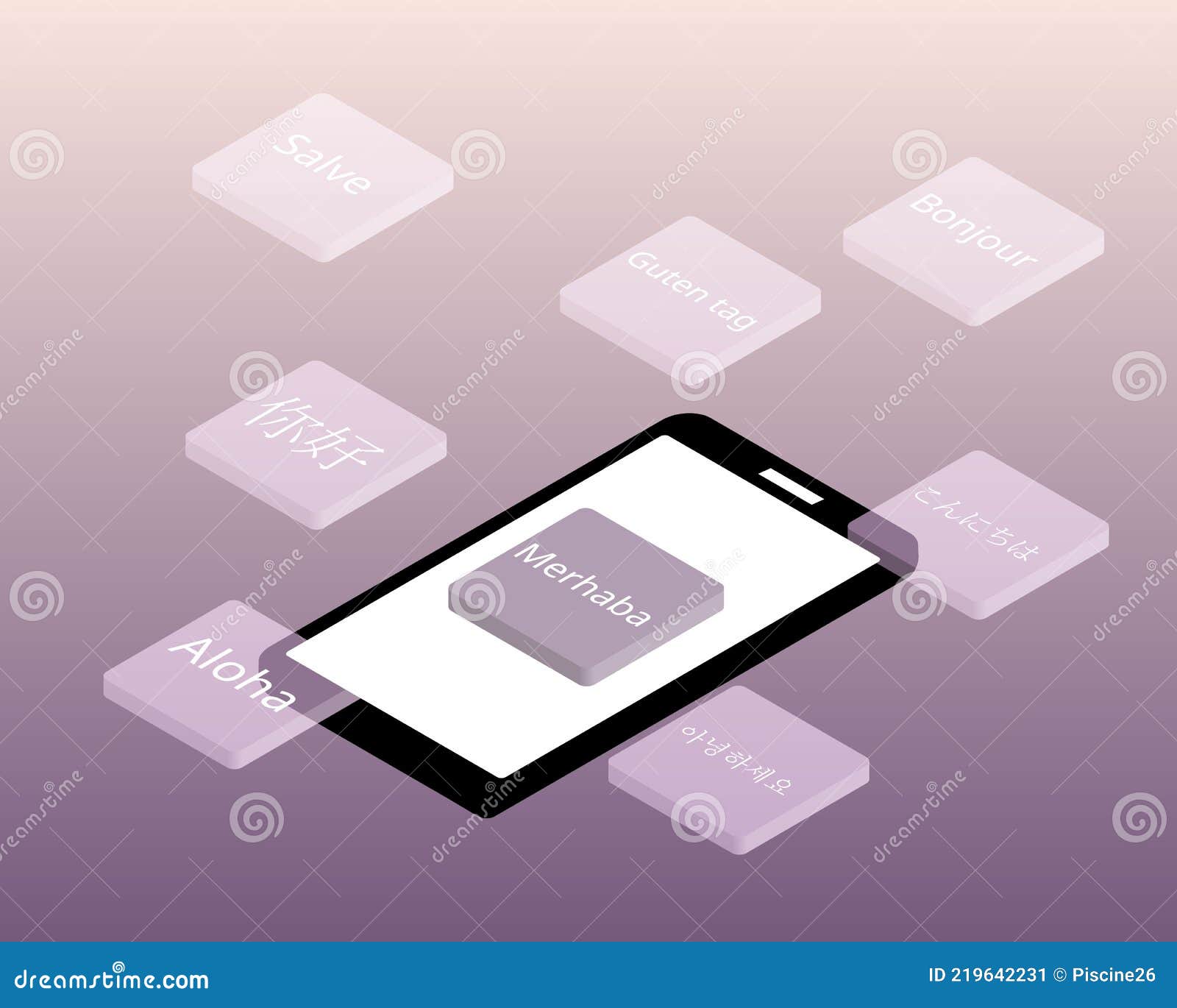 Multilanguage of the Word Hello in Many Languages for Learning To ...