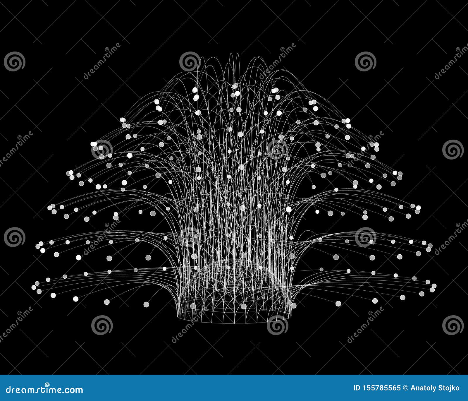Multilayer Structure Organizing Branches Of Information Cells In A Data