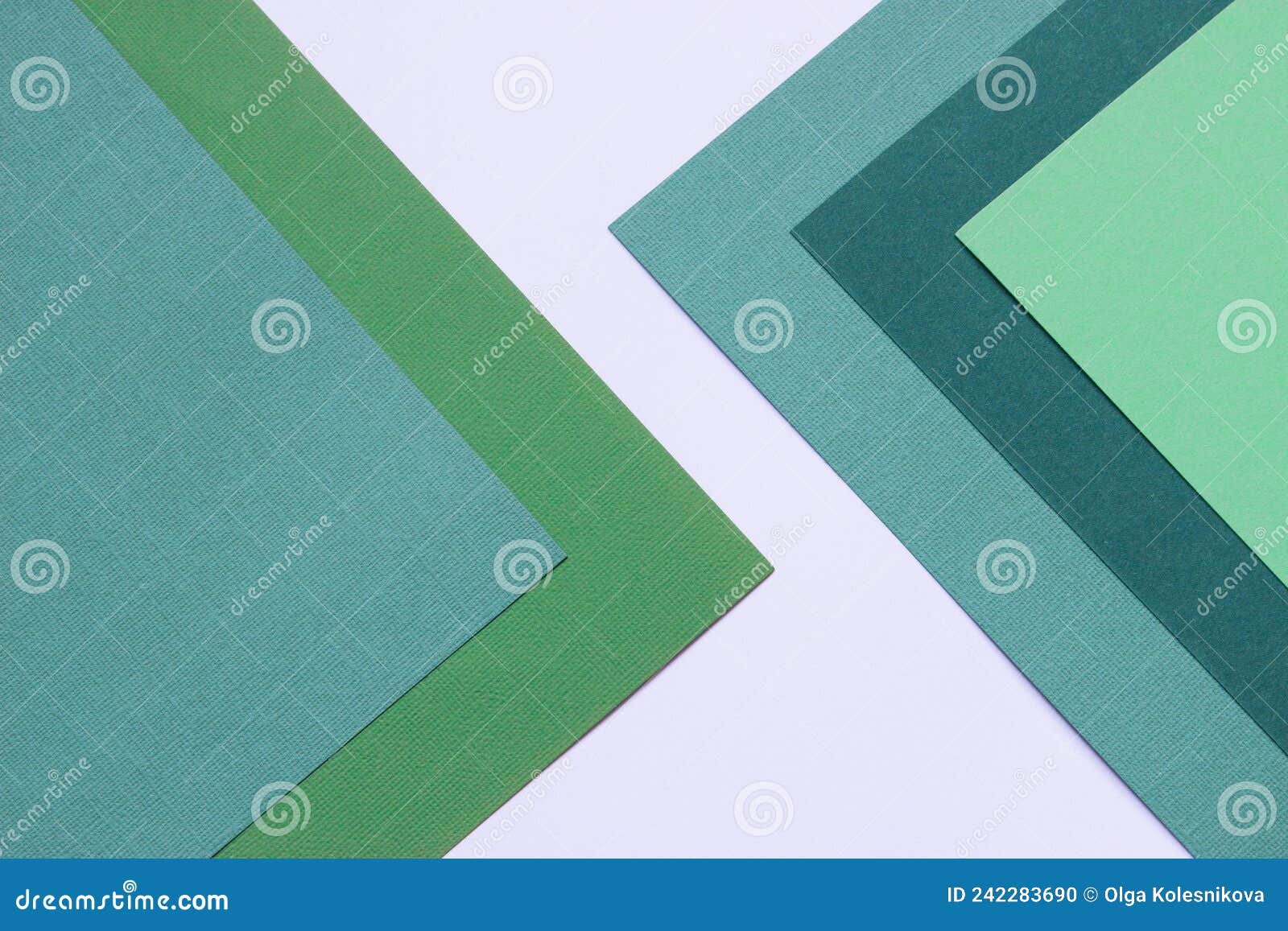 Multilayered Colored Cardstock Background Geometric Design Top View ...