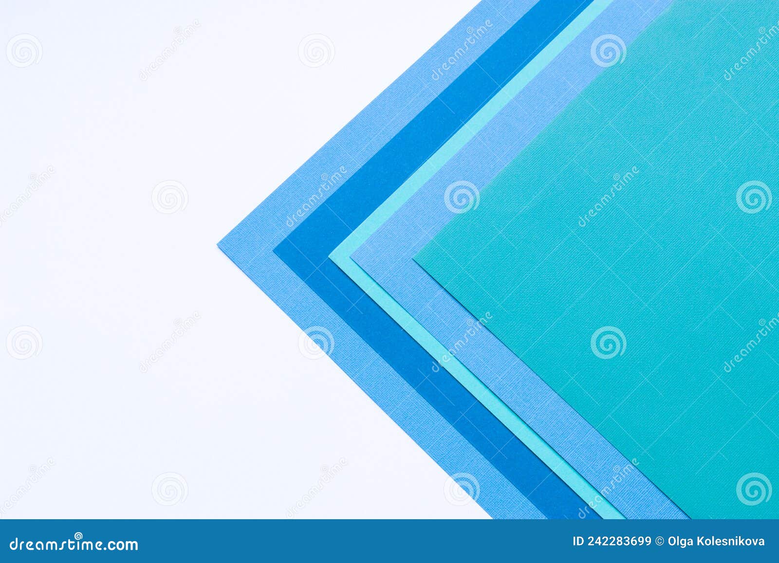 Multilayered Colored Cardstock Background Geometric Design Top View ...