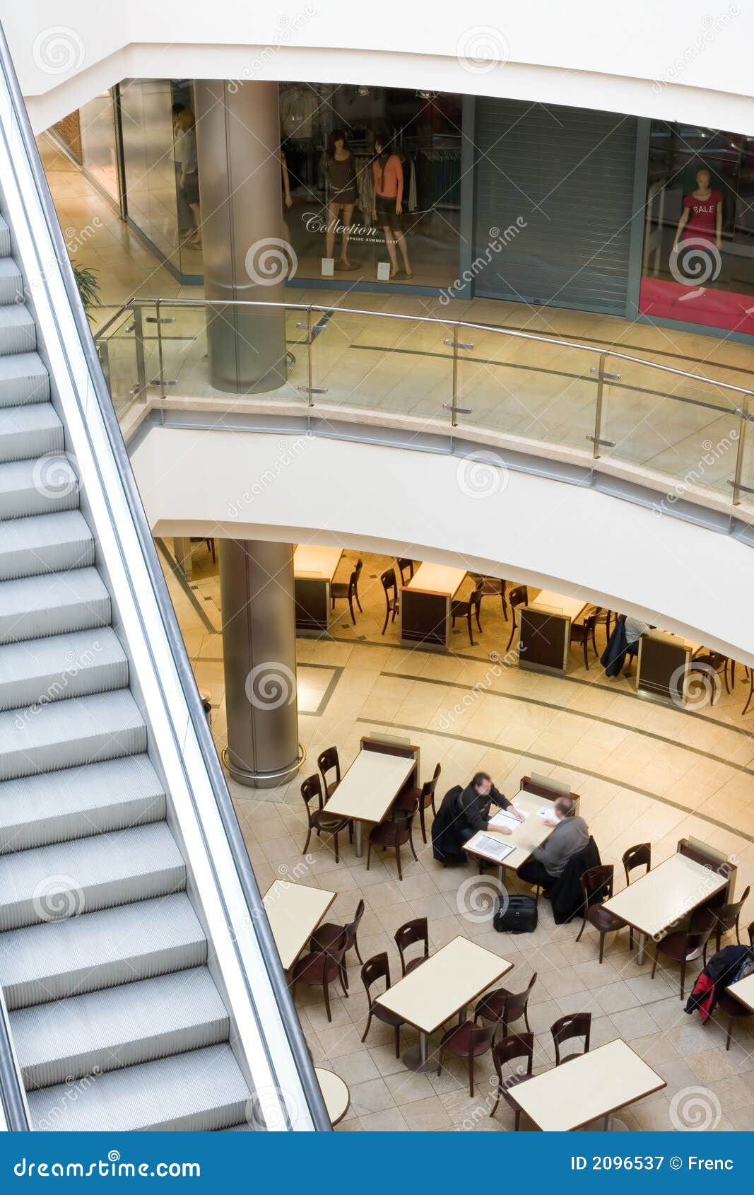 Multilevel shopping mall stock image. Image of finance - 2096537