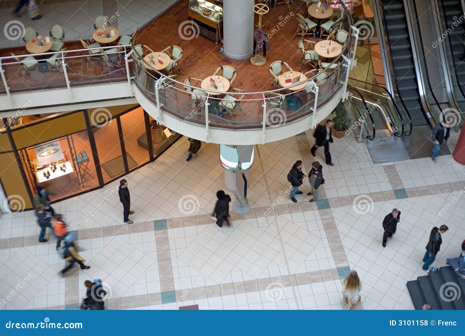 Multilevel shopping mall stock photo. Image of indoor - 3101158
