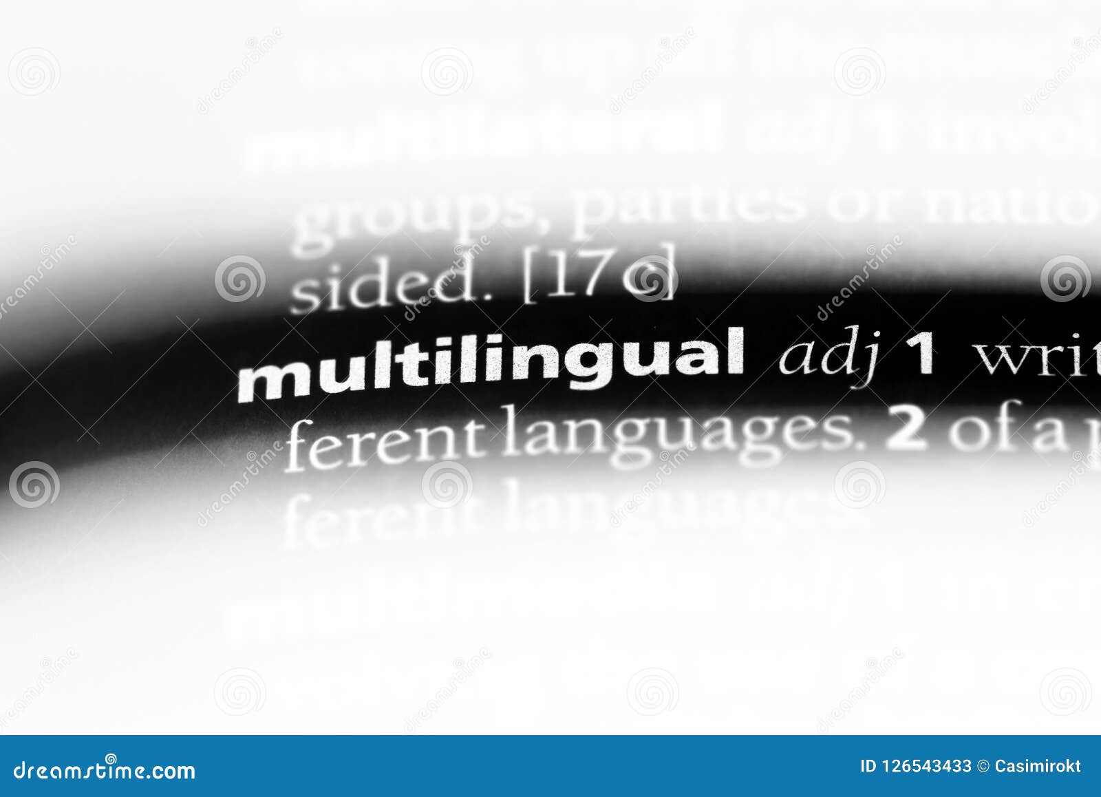 Multilingual stock image. Image of text, writing, book - 126543433