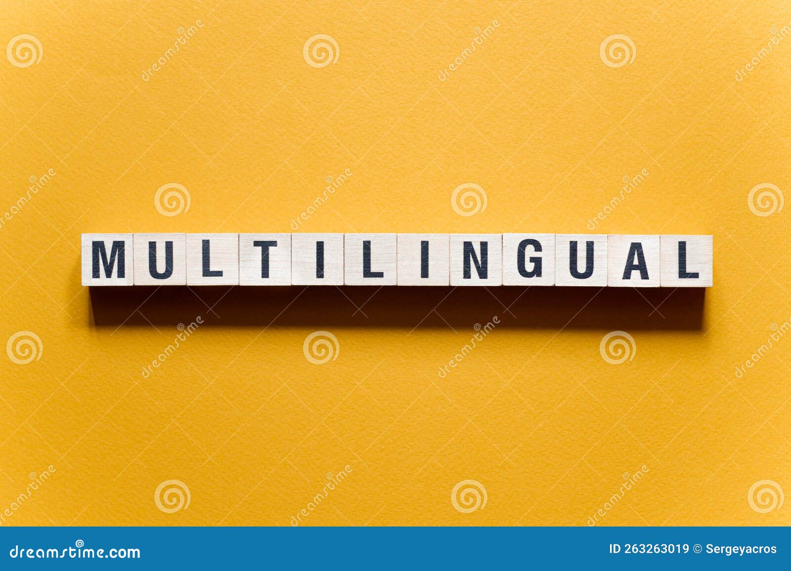 Multilingual - Word Concept on Cubes Stock Image - Image of alphabet ...