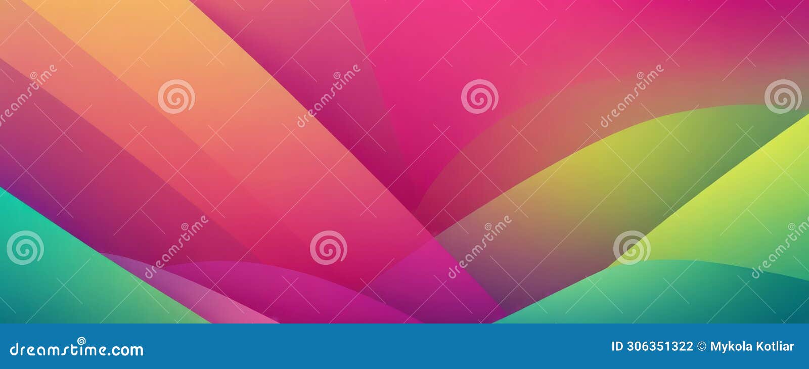 Multilobed Shapes in Fuchsia and Pale Green Stock Photo - Image of ...