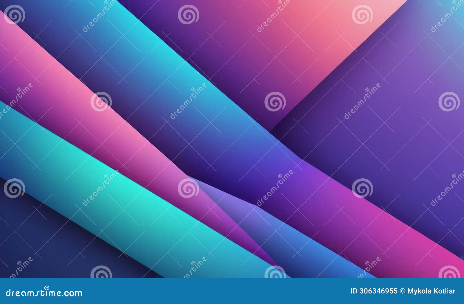 Multilobed Shapes in Purple Cyan Stock Image - Image of wallpaper ...