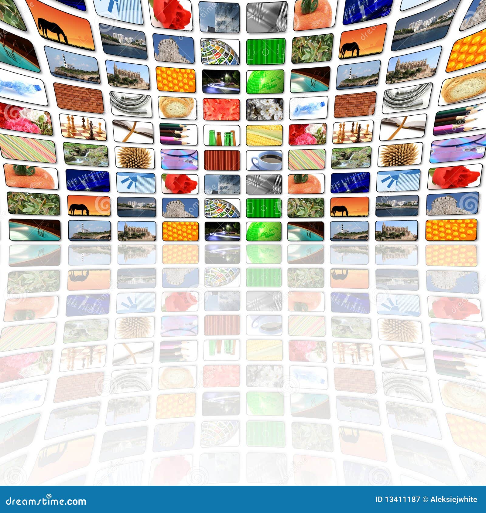 Multimedia background stock illustration. Illustration of dislpay ...