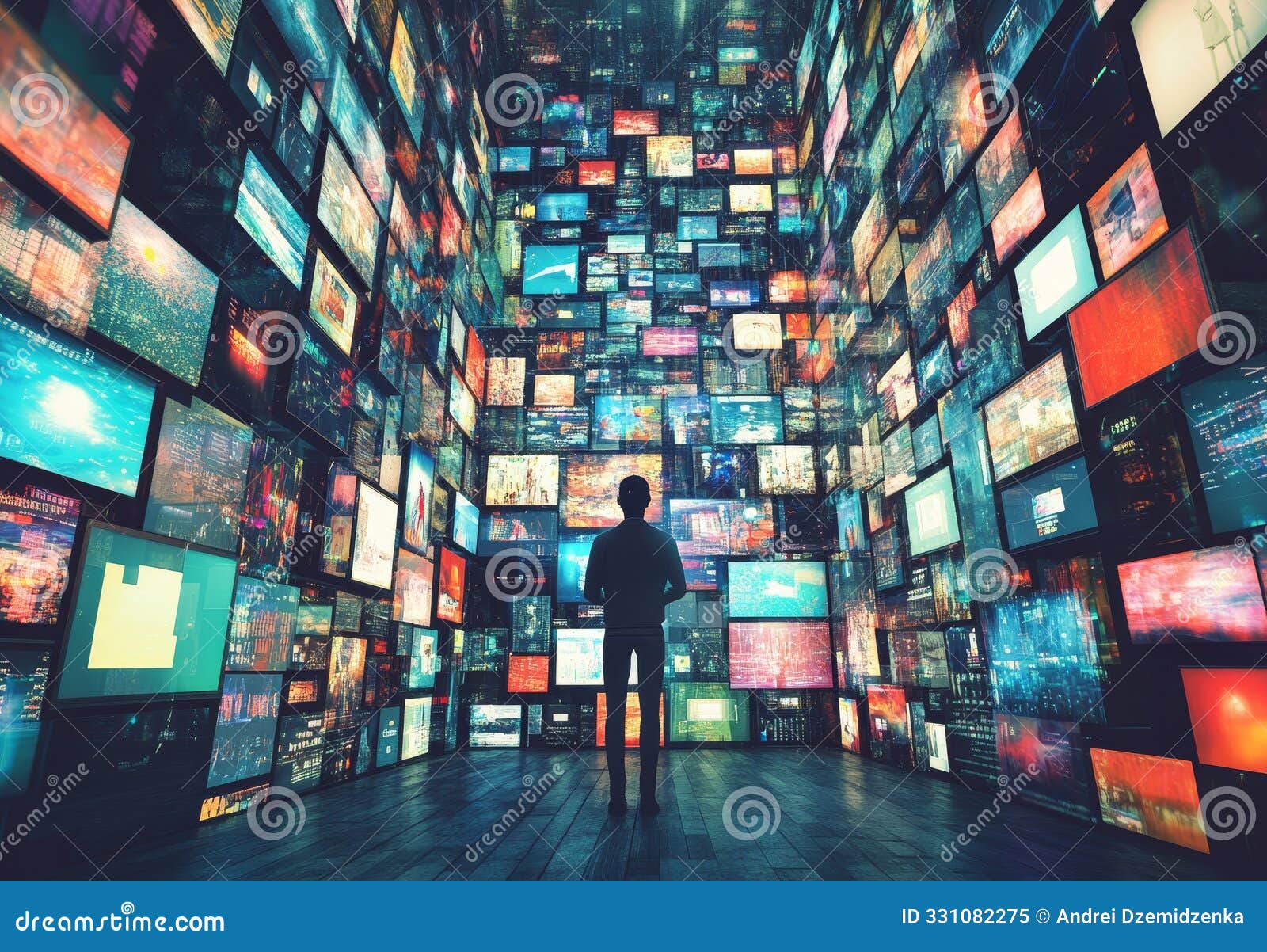 Multimedia Background Using Images from Different Channels, Web ...