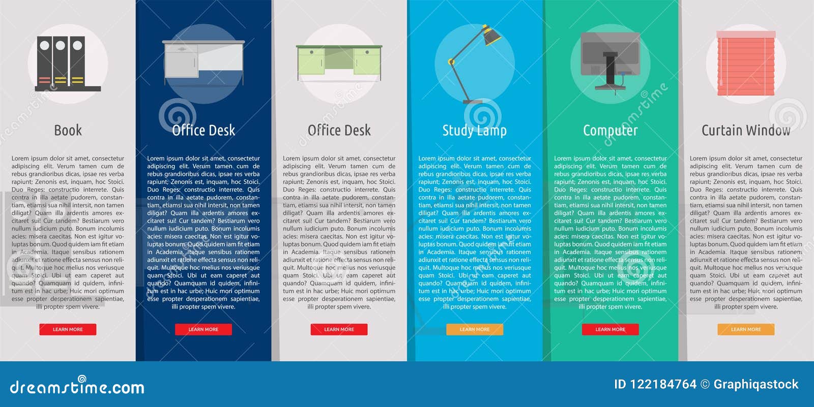 Multimedia Banner Concept stock vector. Illustration of study - 122184764