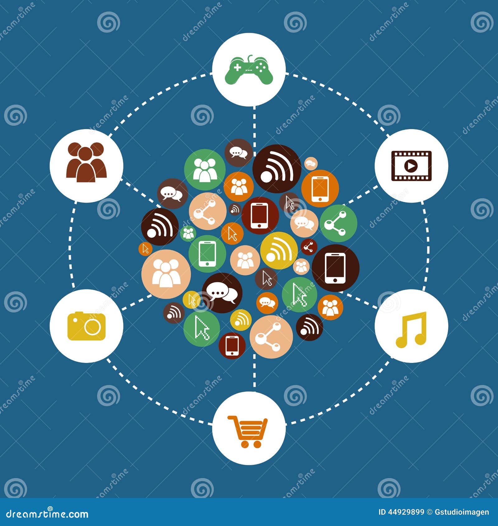 Multimedia design stock vector. Illustration of creative - 44929899 Multimedia design stock vector. Illustration of creative - 44929899