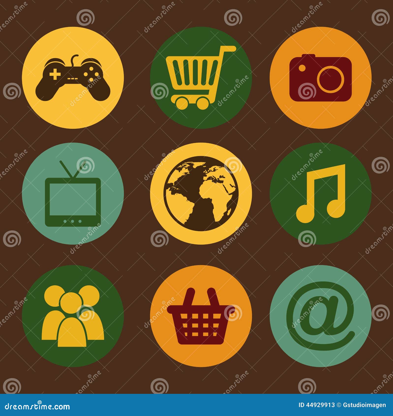 Multimedia design stock vector. Illustration of internet - 44929913